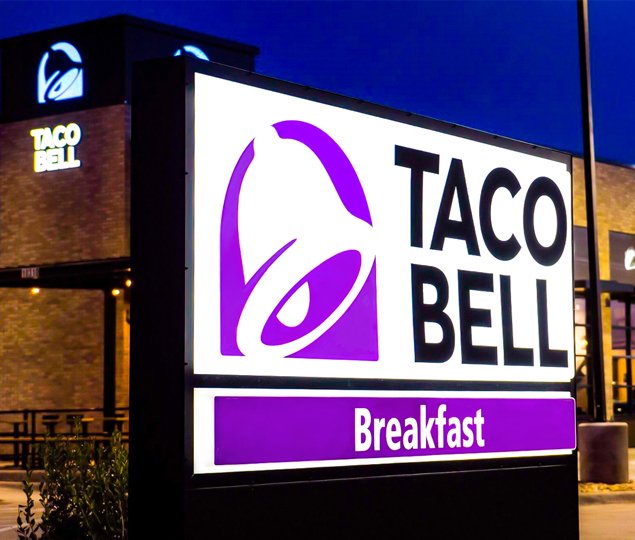 Taco Bell LED signs - AgiLight - AgiLight