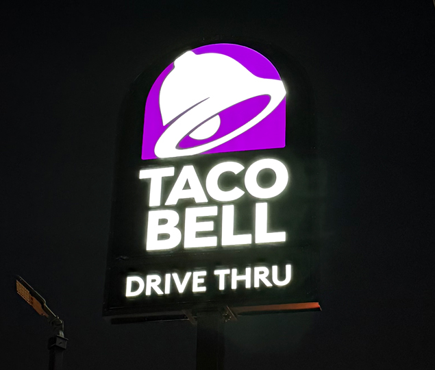Taco Bell LED signs - AgiLight - AgiLight