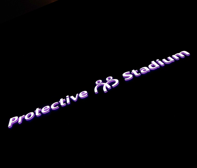 Protective Stadium sign - AgiLight - AgiLight