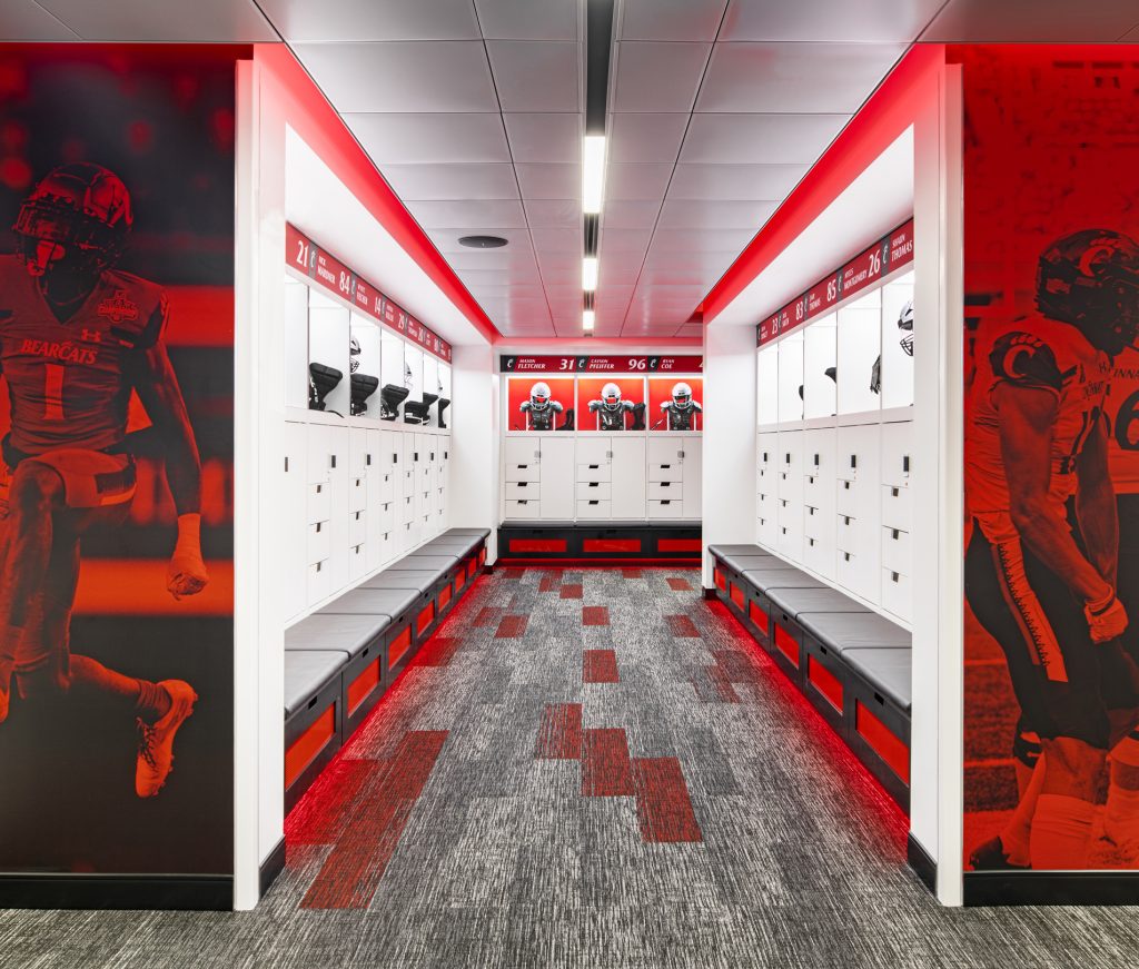 University of Cincinnati locker room - Acolyte - Acolyte