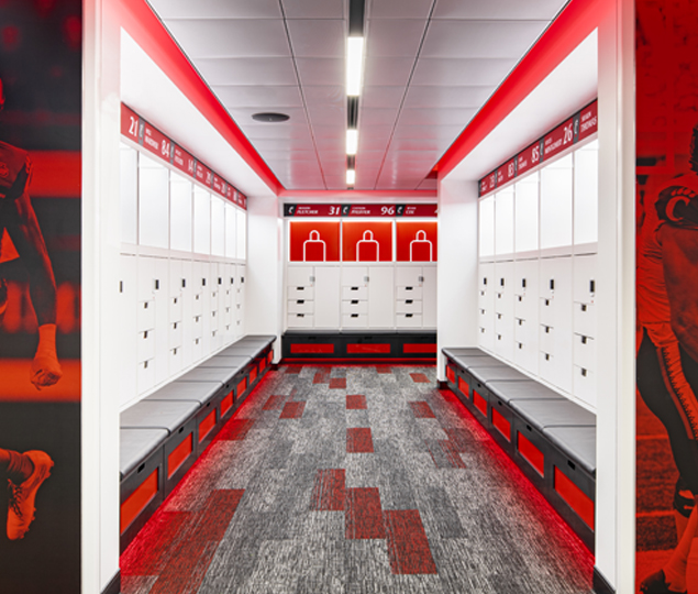 University of Cincinnati locker room - Acolyte - Acolyte